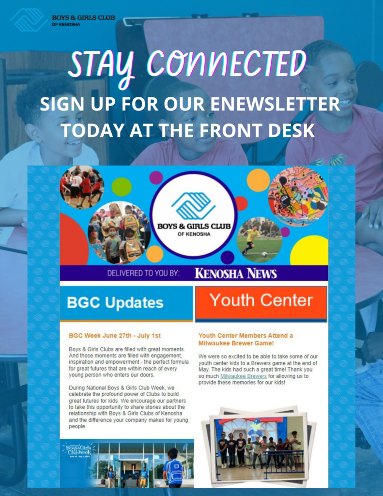 BGCK Newsletter - Boys & Girls Club of Kenosha